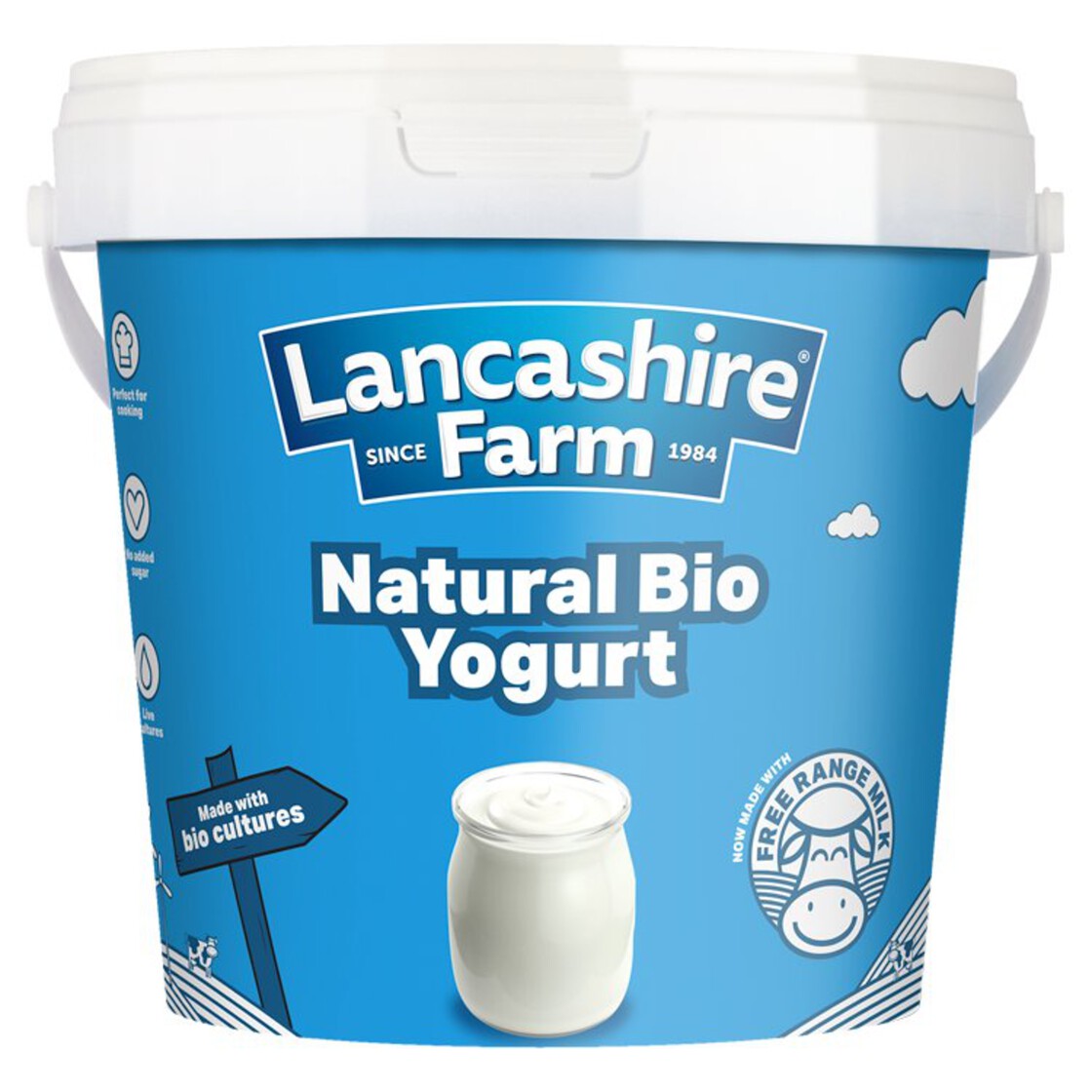 Lancashire Farm Natural Bio Yogurt - Morrisons Online Groceries & Offers
