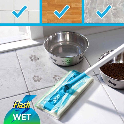 Flash Citrus Fresh Speed Mop Starter Kit With 6 Refills - Morrisons ...