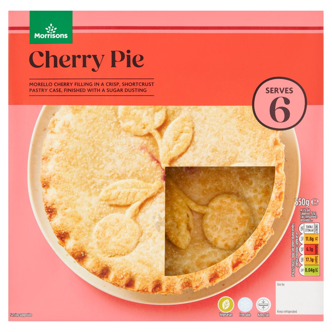 Morrisons Cherry Pie - Morrisons Online Groceries & Offers