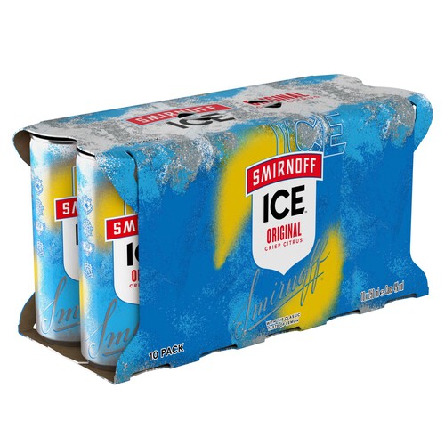 Smirnoff Ice Original 4% vol Multipack Cans - Morrisons Online ...