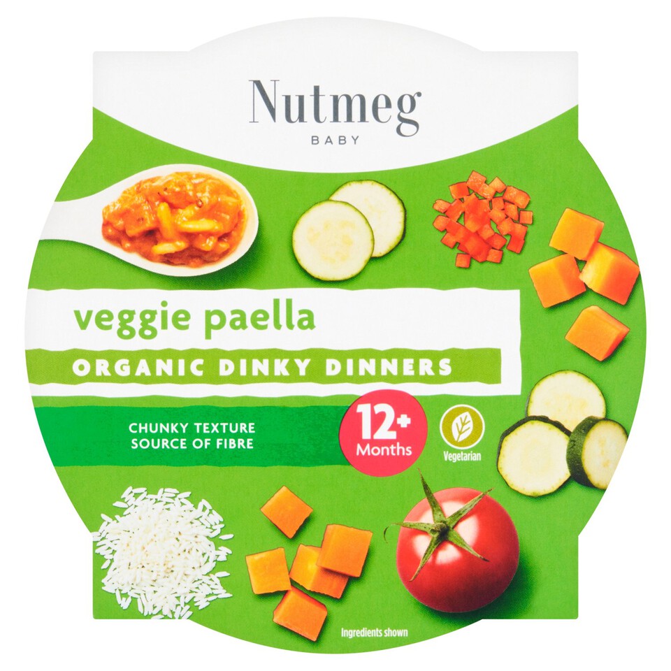 Nutmeg Baby Organic Vegetable Rice - Morrisons Online Groceries & Offers