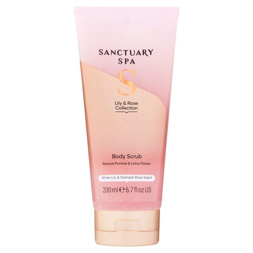 Sanctuary Spa Lily & Rose Body Scrub - Morrisons Online Groceries & Offers