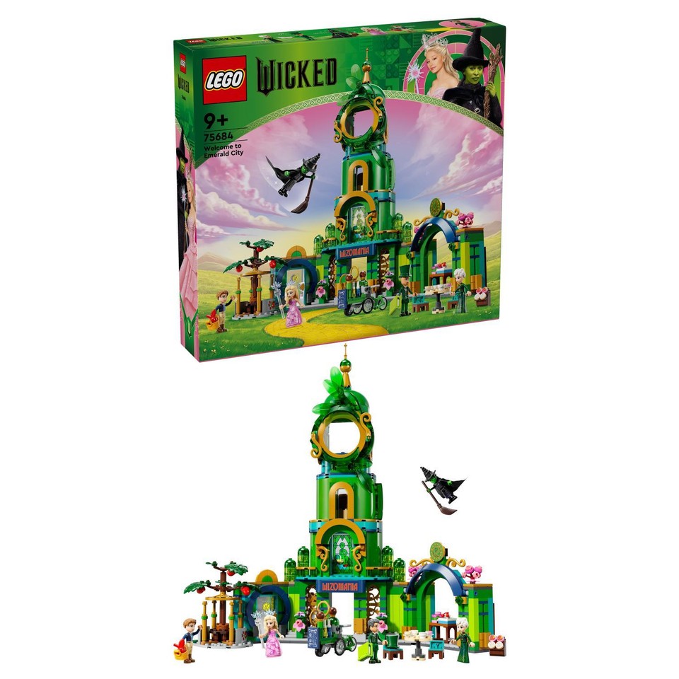 Lego Wicked 75684 Welcome To Emerald City - Morrisons Online Groceries ...