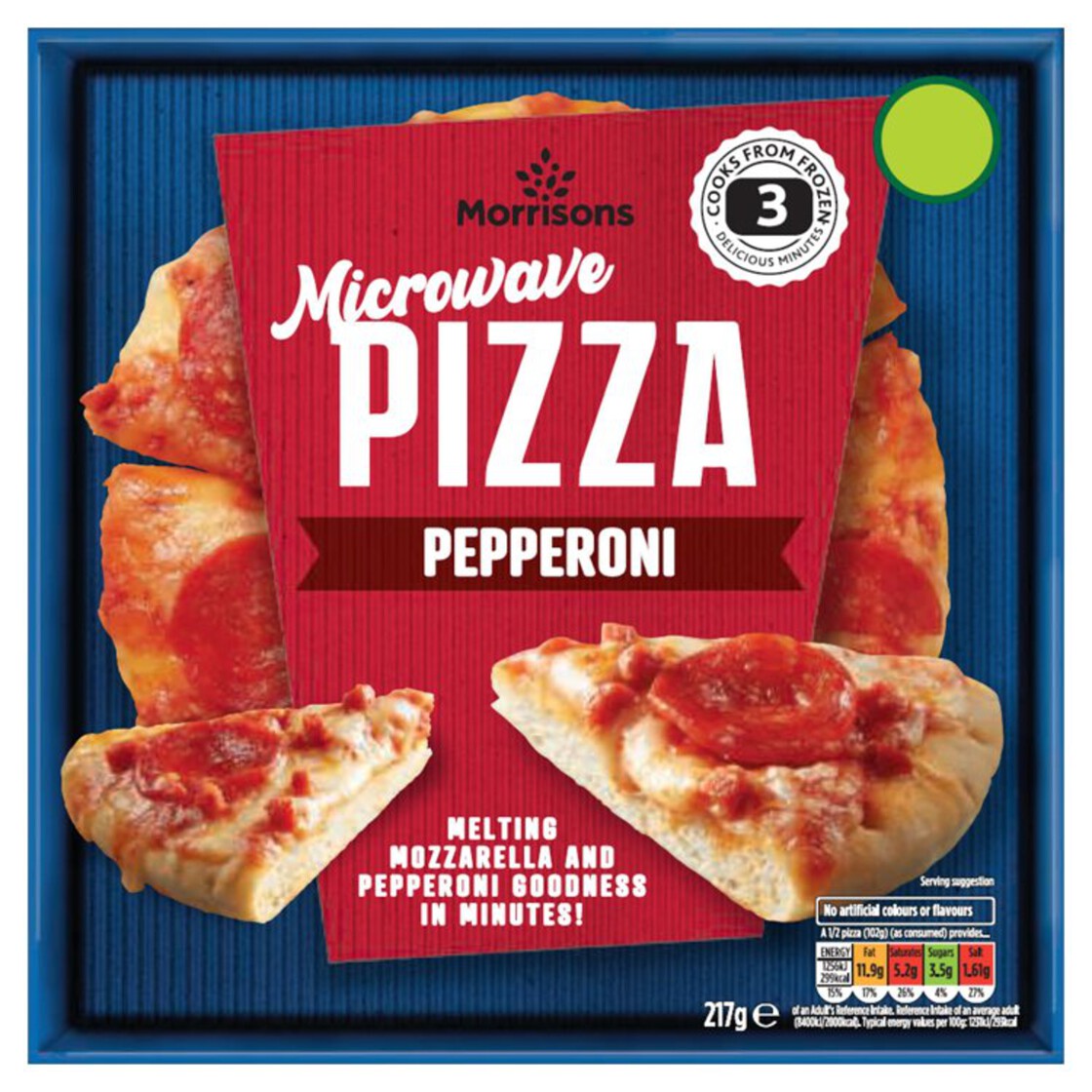 Morrisons Microwave Pepperoni Pizza - Morrisons Online Groceries & Offers