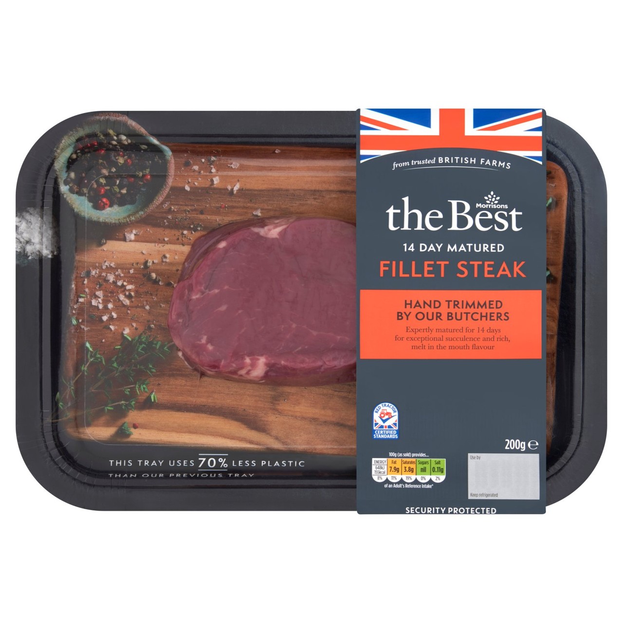 Morrisons The Best On Market Street Fillet Steak 200g - Morrisons ...