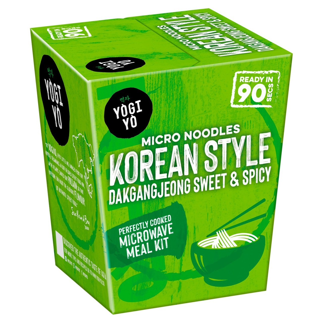 Yogiyo Korean Style Dakgangjeong Sweet & Sour Micro Noodles 177g - Morrisons Online Groceries ...