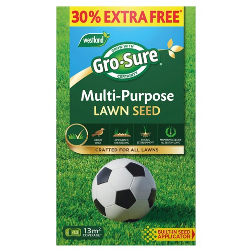 Westland Gro-Sure Multi-Purpose Lawn Seed 13m2 - Morrisons Online ...