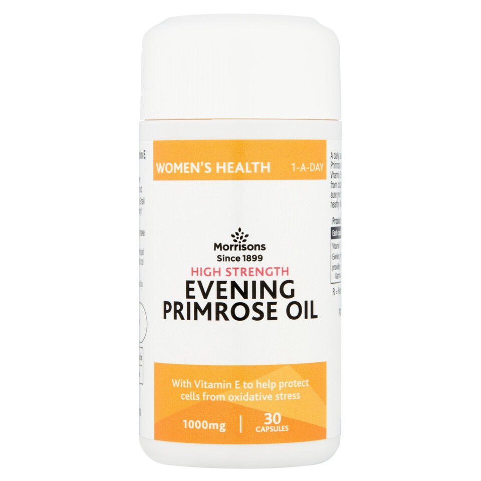 Morrisons High Strength Evening Primrose Oil 1000 Mg - Morrisons Online ...