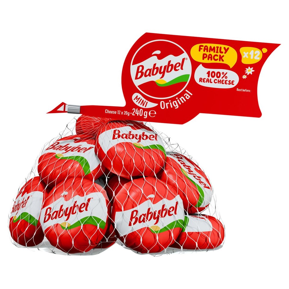 Mini Babybel Original Cheese Snacks 12 x 20g - Morrisons Online ...