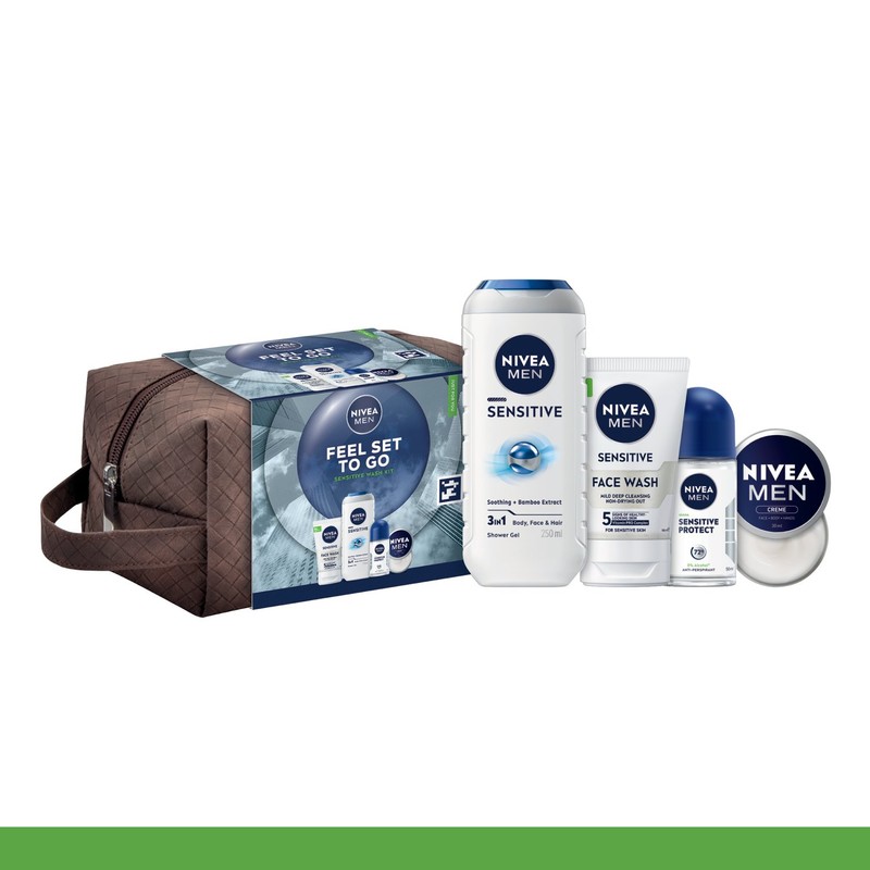 Nivea Men Feel Set To Go Gift Pack - Morrisons Online Groceries & Offers