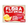 Flora Unsalted Block Butter Alternative 200g - Morrisons Online ...