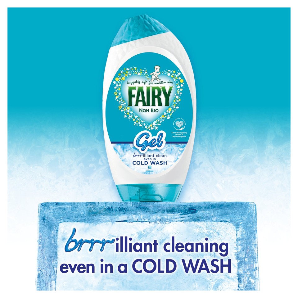 Fairy Non Bio Washing Liquid Gel 26 Washes - Morrisons Online Groceries ...