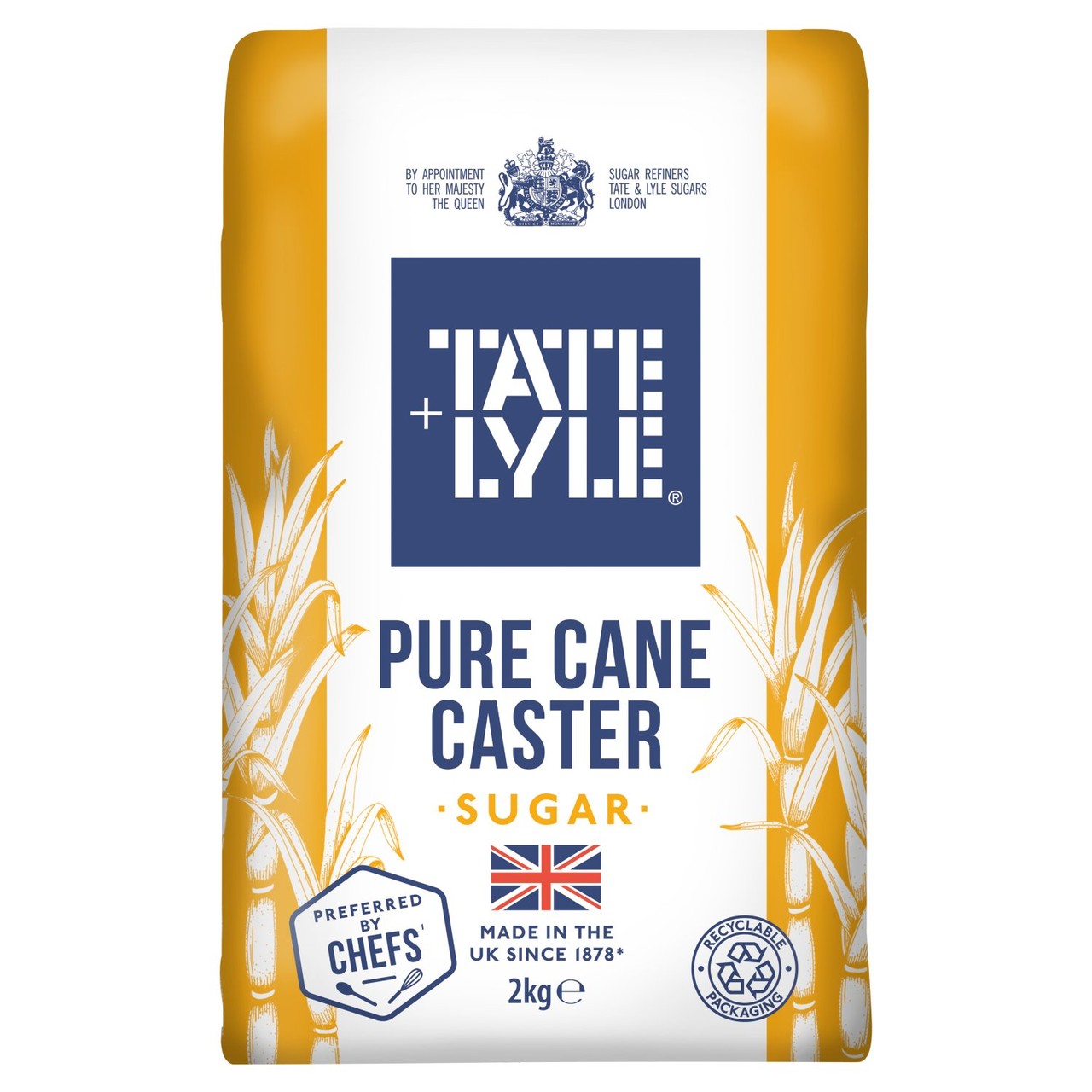 Tate & Lyle Pure Cane Caster Sugar 2kg - Morrisons Online Groceries ...