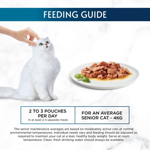 GOURMET Perle Senior 7+ Mini Fillets in Gravy Wet Cat Food 40x85g ...