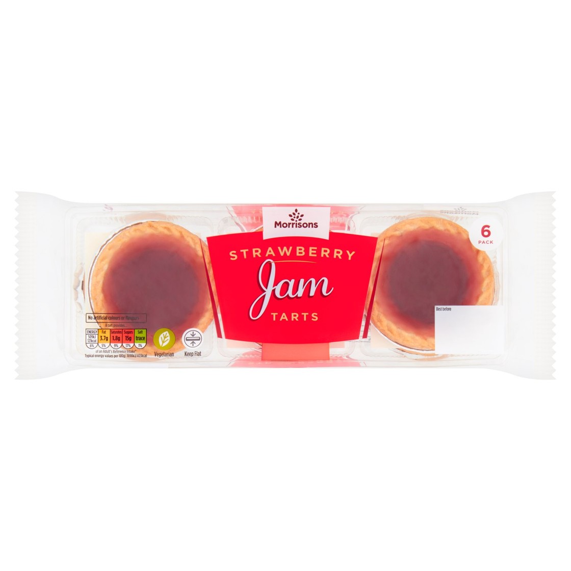 Morrisons Strawberry Tarts - Morrisons Online Groceries & Offers