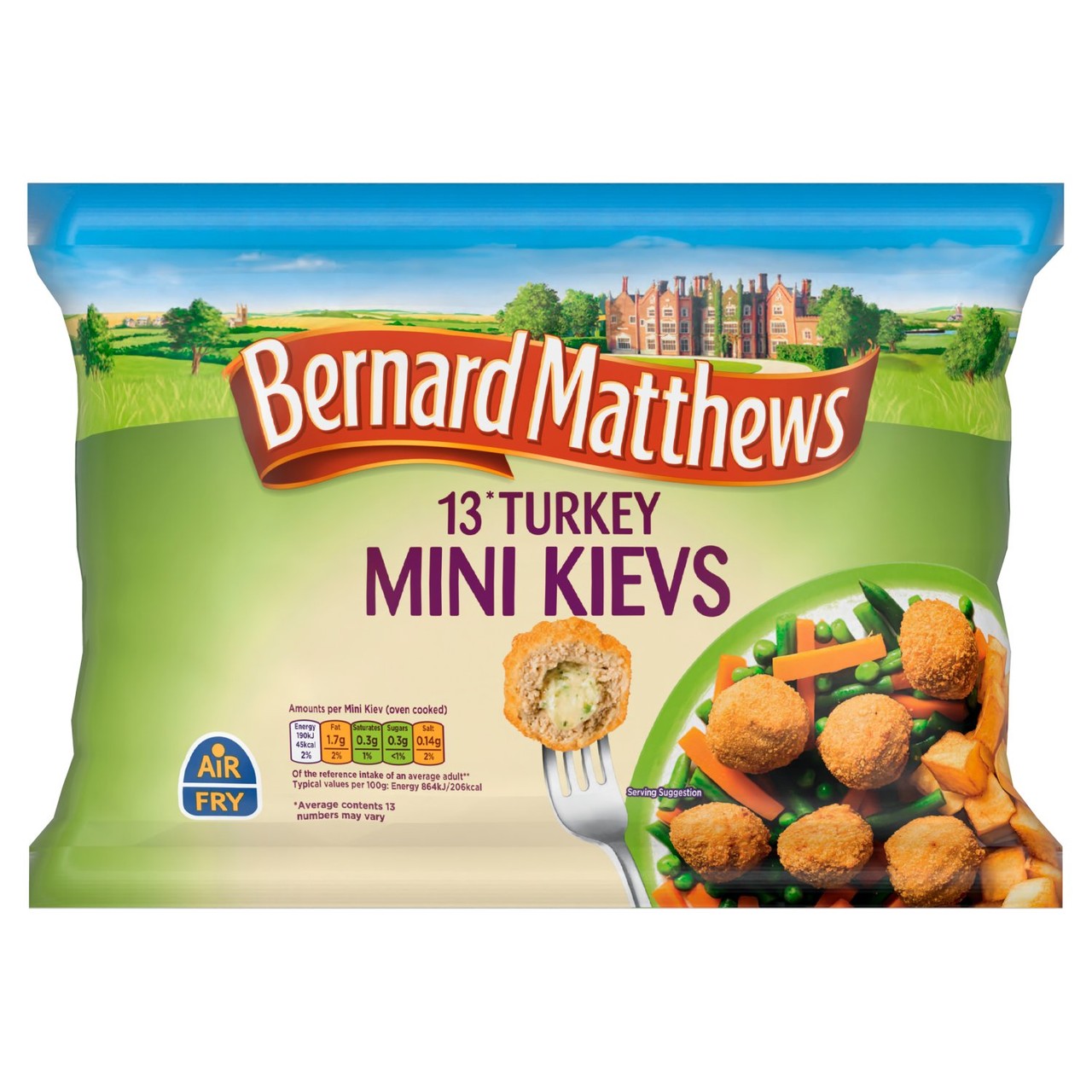 Bernard Matthews Turkey Mini Kievs - Morrisons Online Groceries & Offers