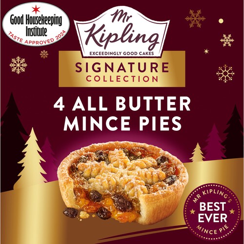 Mr Kipling Signature Mince Pies - Morrisons Online Groceries & Offers