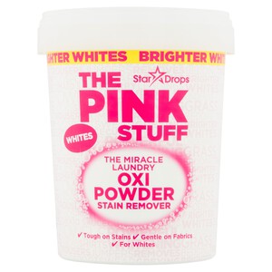 The Pink Stuff Oxi Stain Removal Powder Whites - Morrisons Online ...