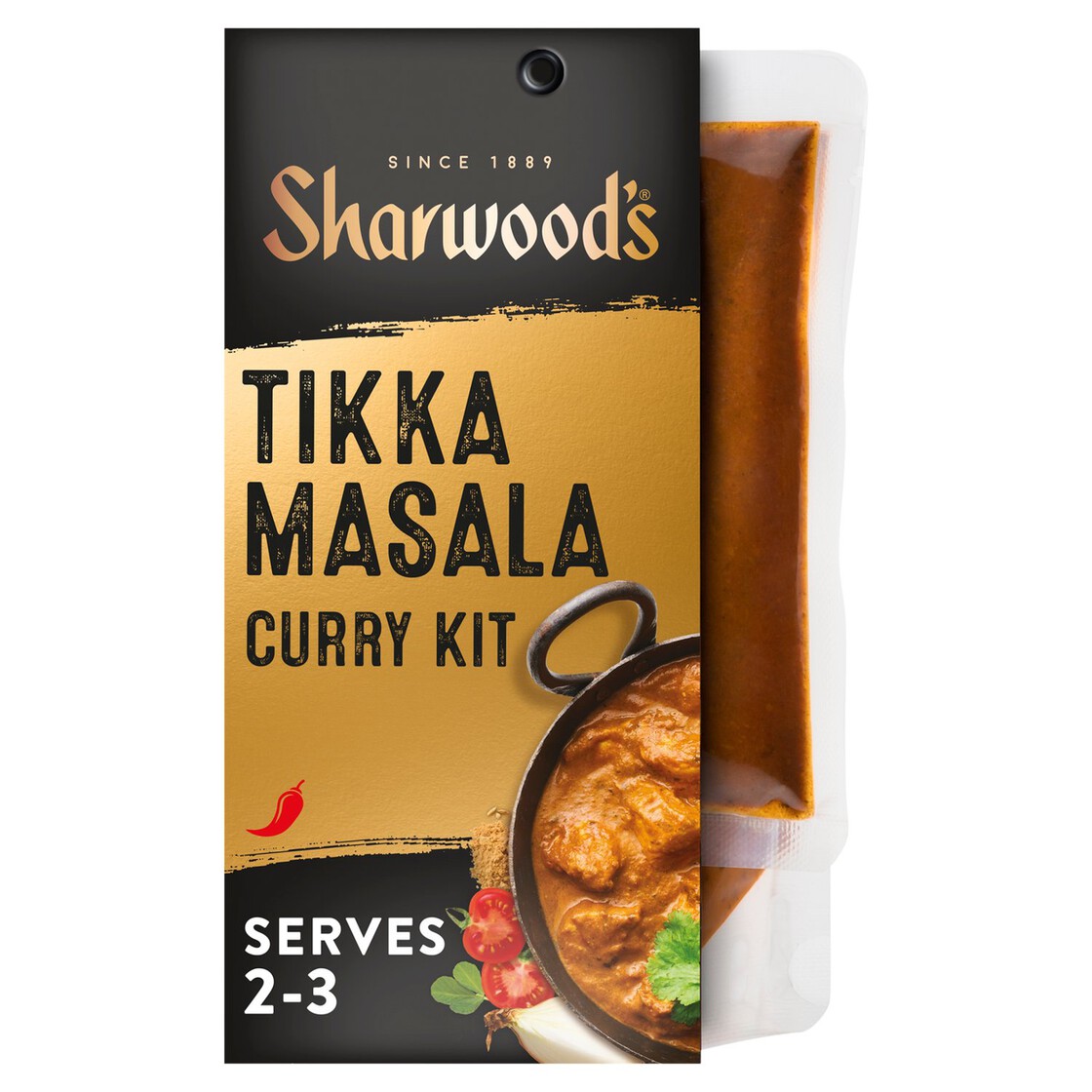Sharwood's Indian Tikka Masala Curry Sauce Meal Kit 280g - Morrisons ...
