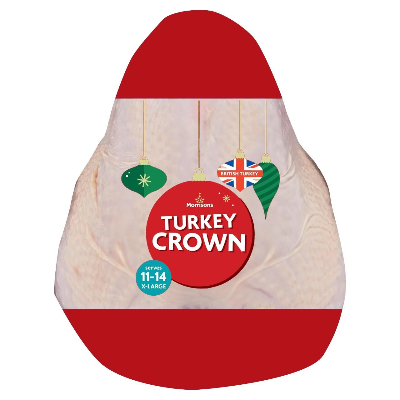 Morrisons Frozen Extra Large Turkey Crown 2.8-3.5Kg - Morrisons Online ...