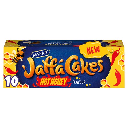 McVitie's Jaffa Cakes Hot Honey Flavour 10 Cakes - Morrisons Online ...