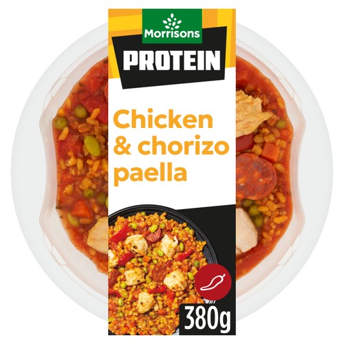 Morrisons Protein Chicken Paella 380g - Morrisons Online Groceries & Offers