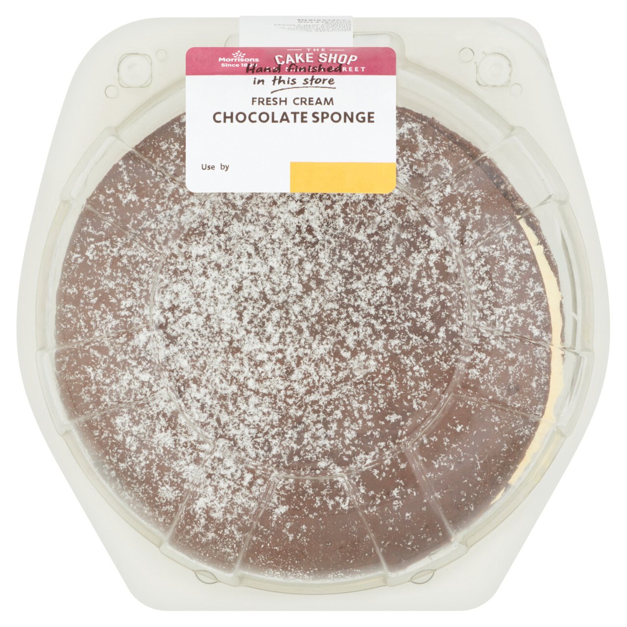 Market Street Fresh Cream Chocolate Sponge - Morrisons Online Groceries ...