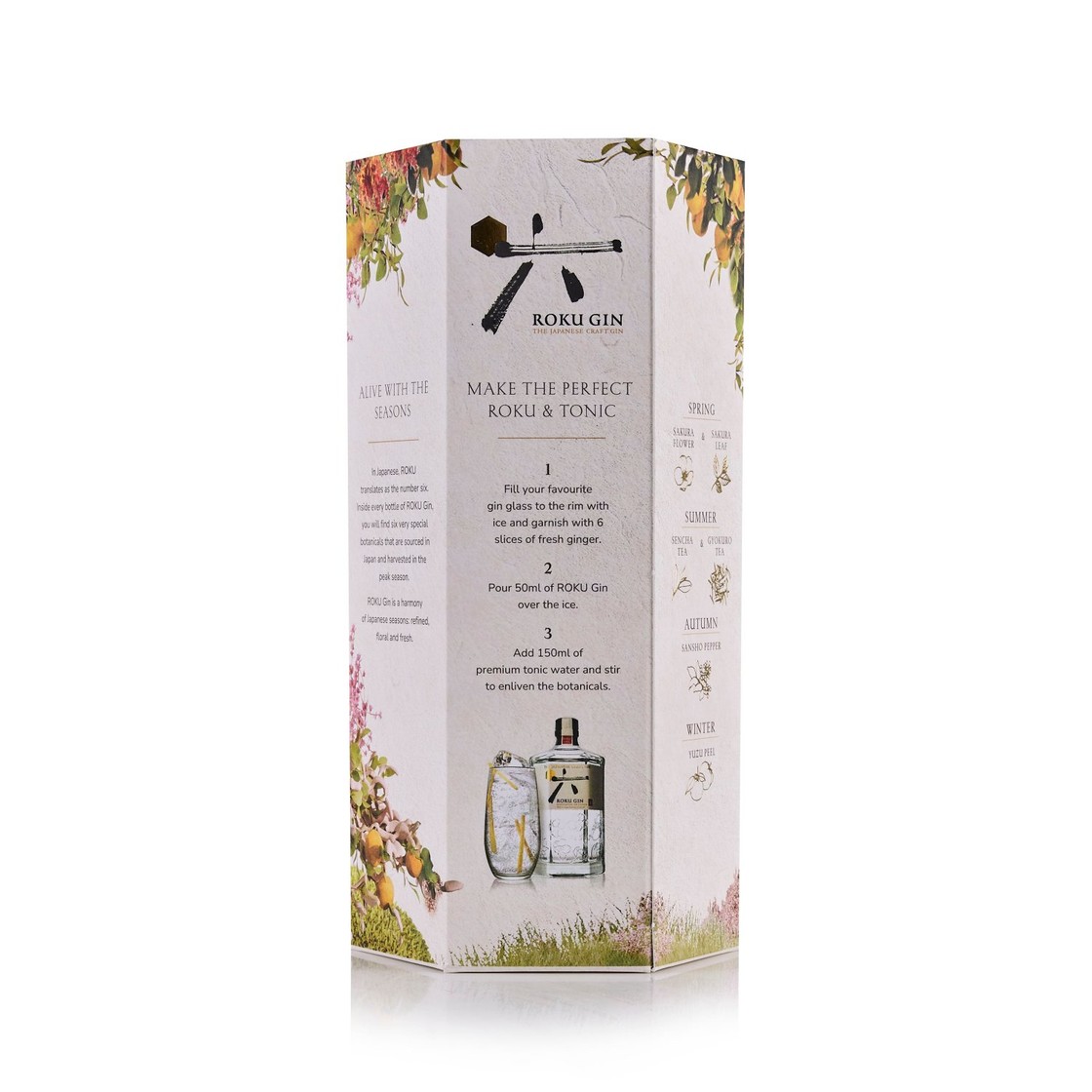 Roku Gin The Japanese Craft Gin 70cl - Morrisons Online Groceries & Offers