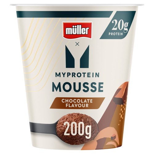 Muller x MyProtein Chocolate Mousse - Morrisons Online Groceries & Offers
