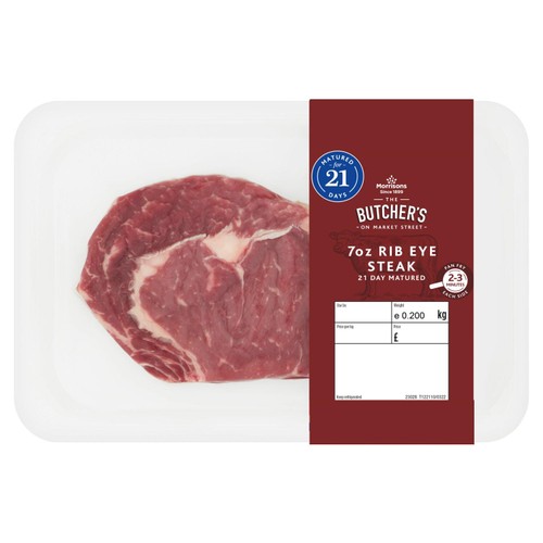 Morrisons Rib Eye Steak - Morrisons Online Groceries & Offers