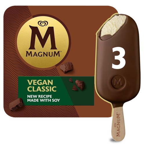 Magnum Vegan Classic Collection Sticks 3x90ml - Morrisons Online ...