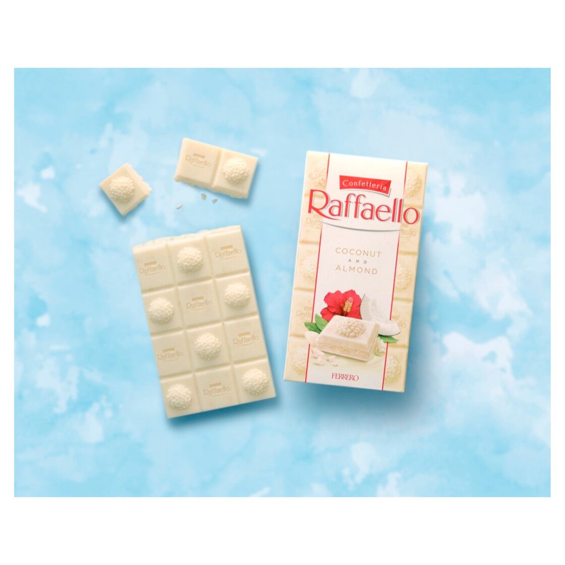 Ferrero Raffaello White Chocolate Coconut & Almond Bar - Morrisons ...