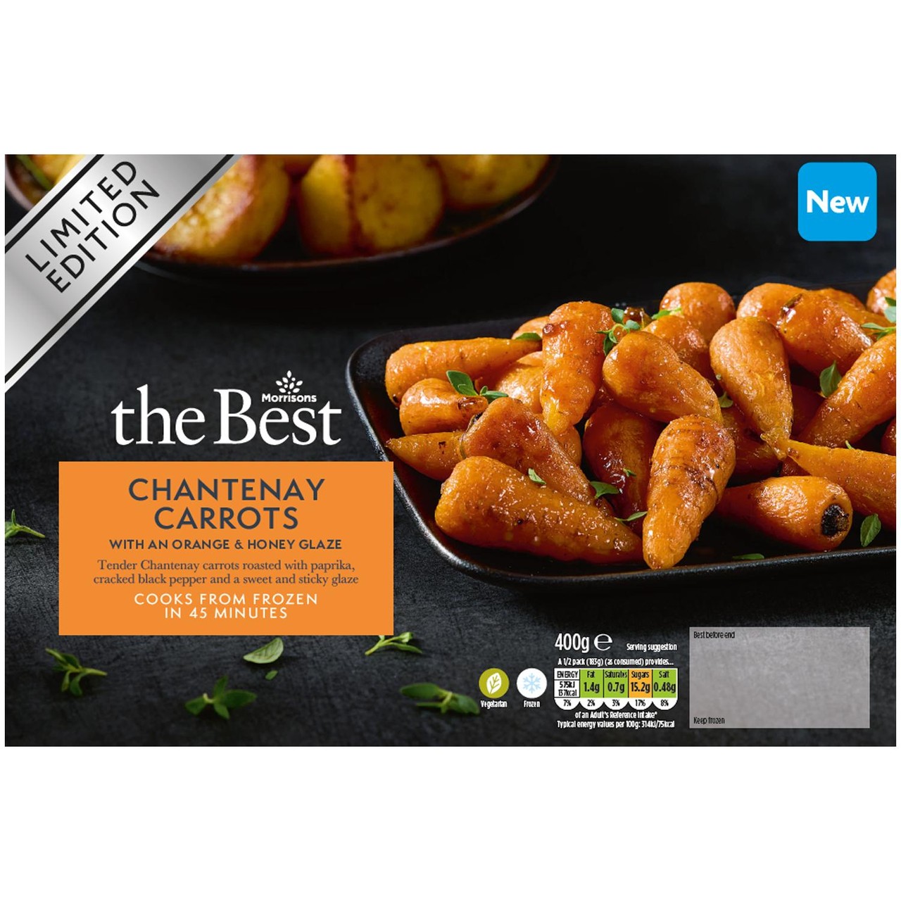 Morrisons The Best Roasted Chantenay Carrots - Morrisons Online ...