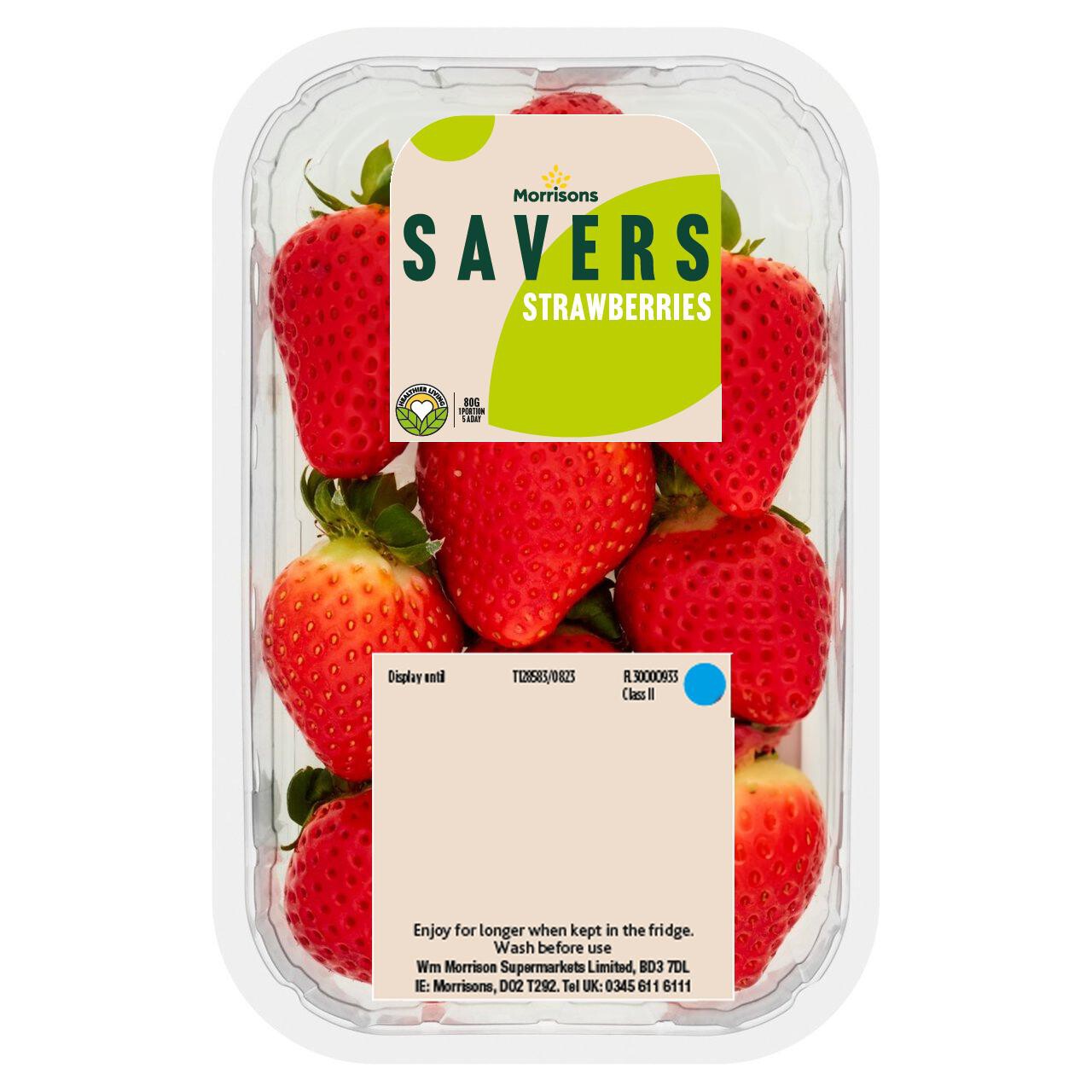 Morrisons Savers Strawberries 227g - Morrisons Online Groceries & Offers