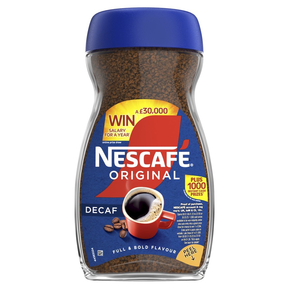 Nescafe Original Decaff Instant Coffee - Morrisons Online Groceries ...