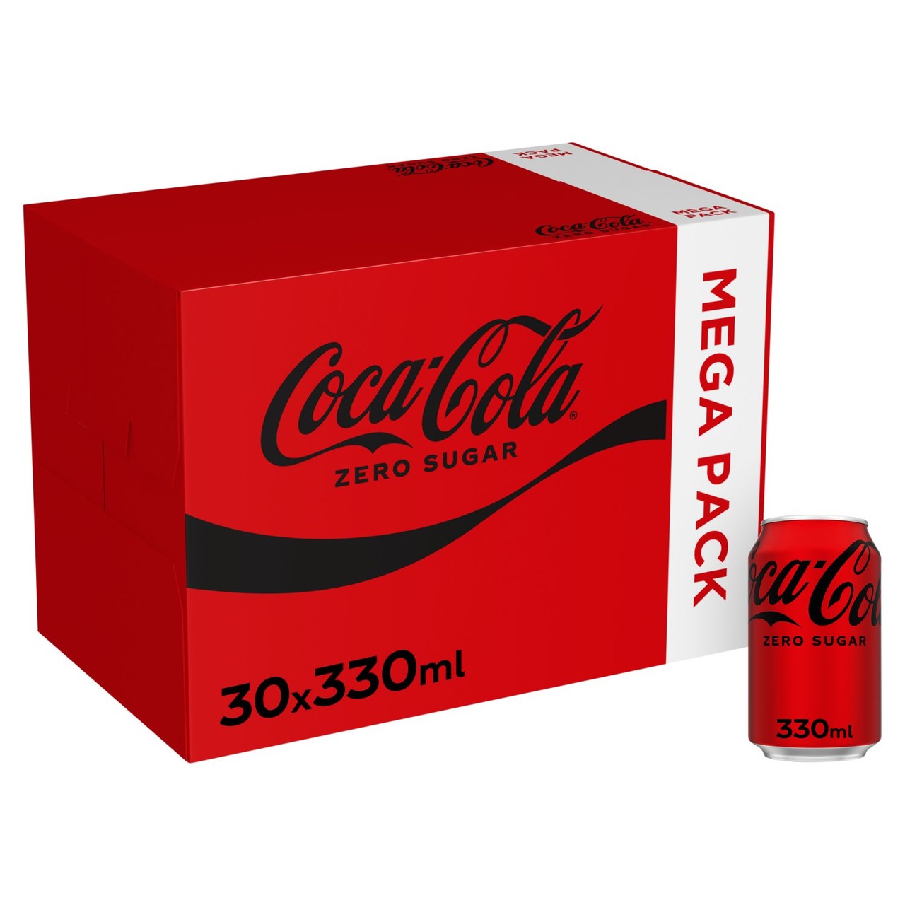 Coca-Cola Zero Sugar 30 x 330ml - Morrisons Online Groceries & Offers
