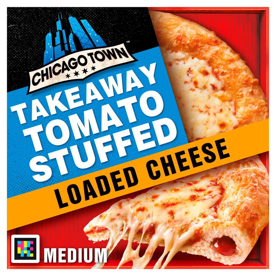 Chicago Town Medium Stuffed Tomato Crust Loaded Cheese Pizza 480g - Morrisons Online Groceries ...