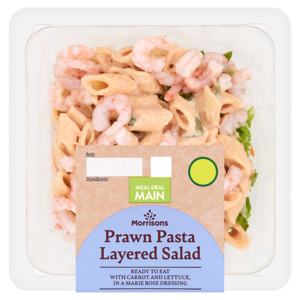 Morrisons Prawn Pasta Layered Salad - Morrisons Online Groceries & Offers