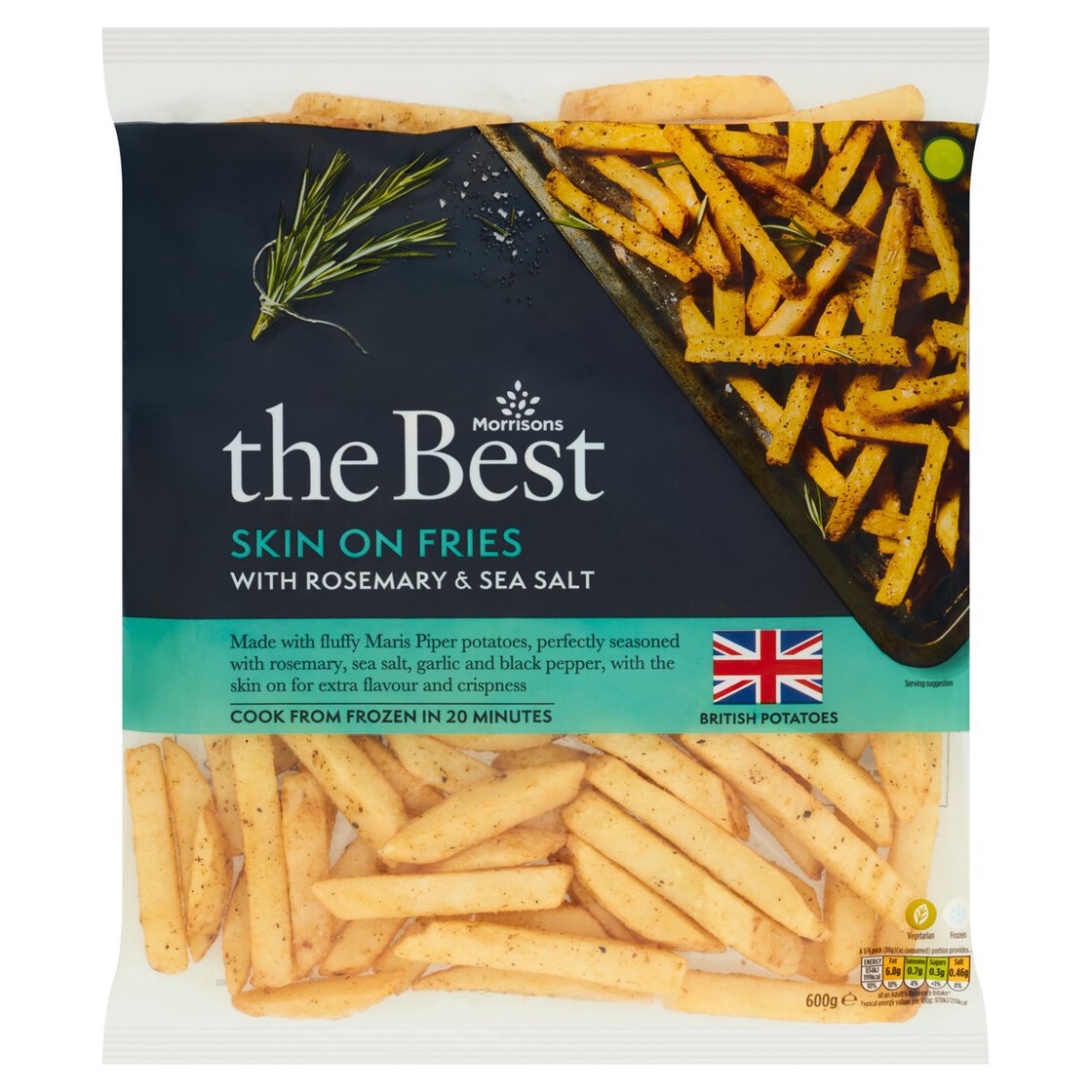 Morrisons The Best Fries With Rosemary & Sea Salt - Morrisons Online ...