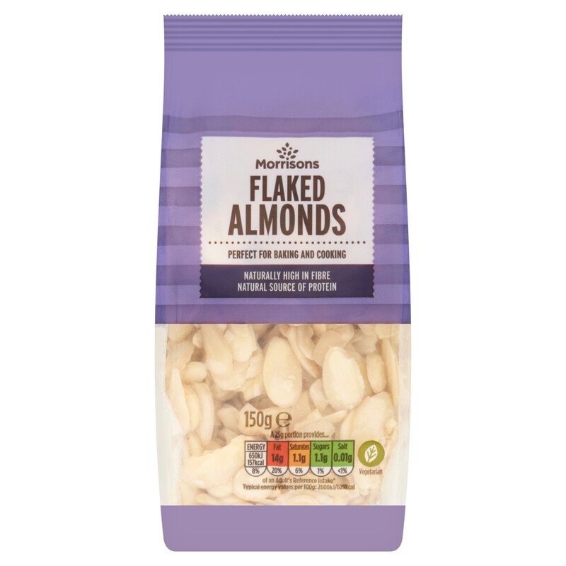 Morrisons Flaked Almonds 150g - Morrisons Online Groceries & Offers