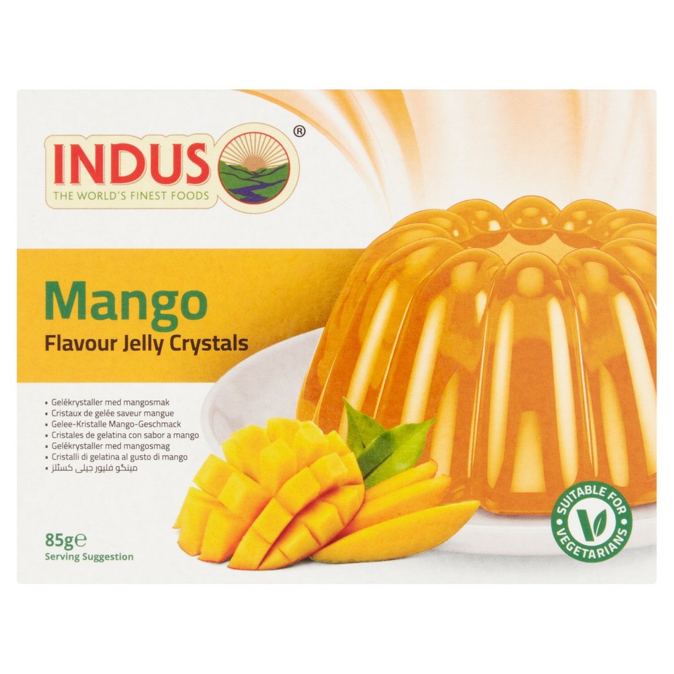 Indus Mango Flavour Jelly Crystals 85g - Morrisons Online Groceries ...