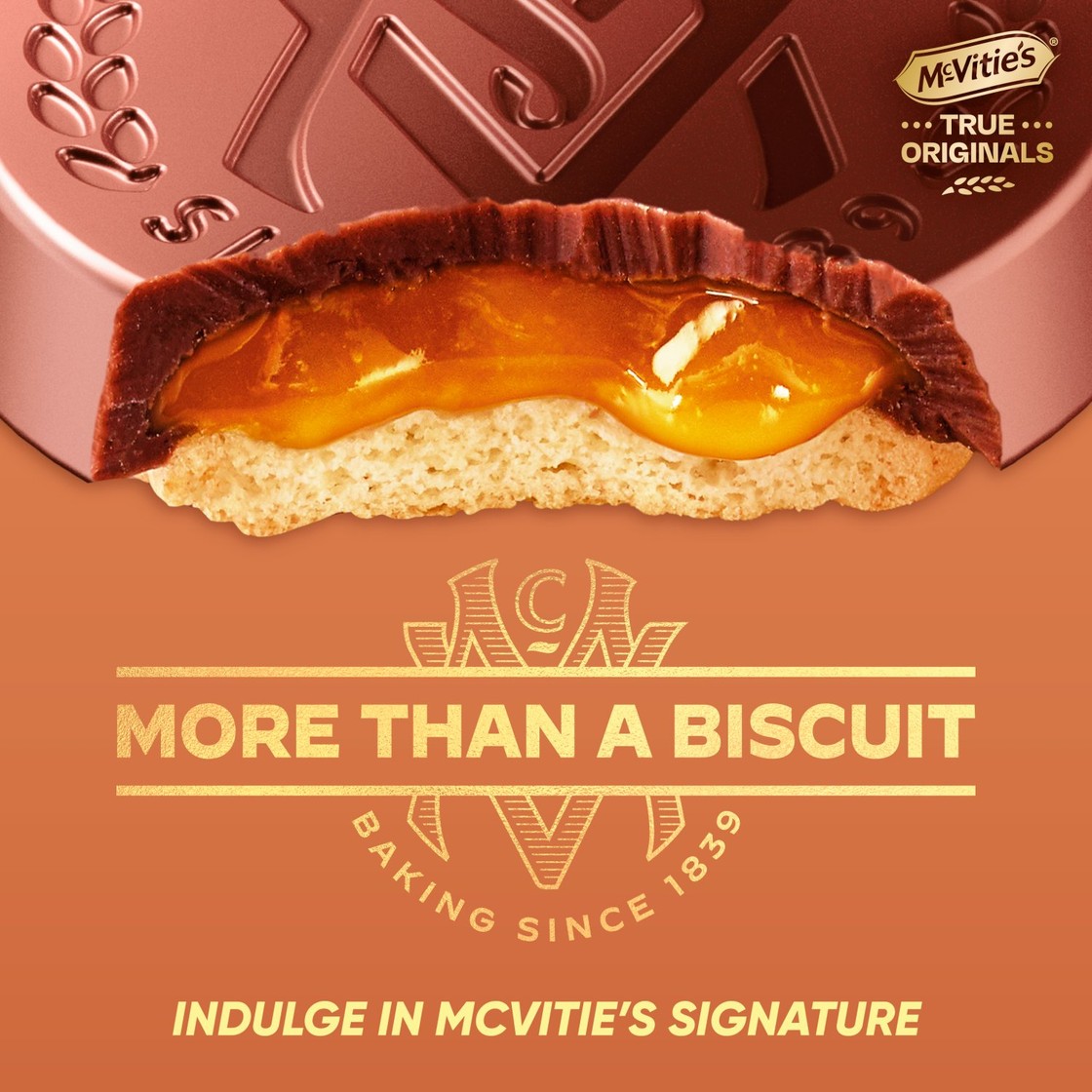 McVitie's Signature Caramel Chocolate Rounds - Morrisons Online ...