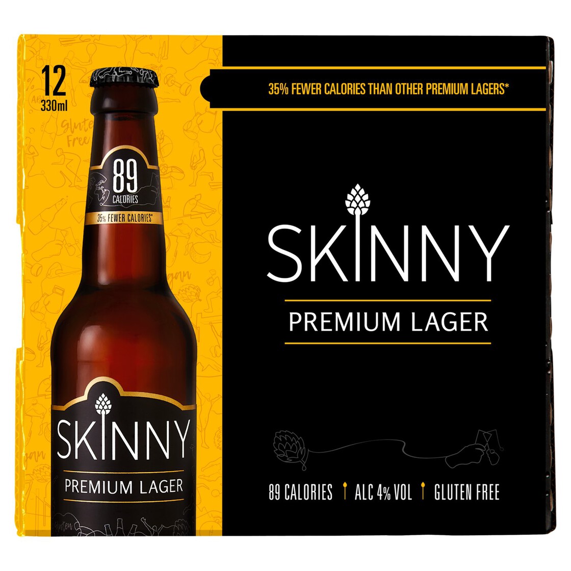 Skinny Brands Lager - Morrisons Online Groceries & Offers
