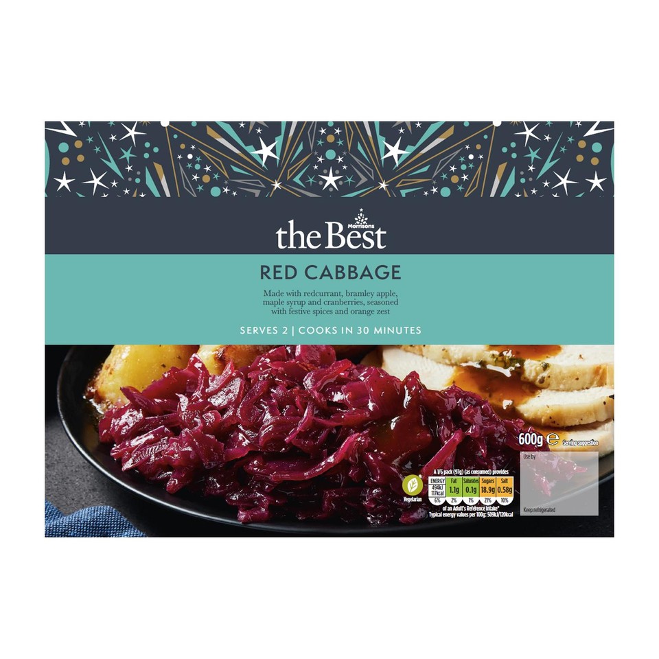 Morrisons The Best Red Cabbage 600g - Morrisons Online Groceries & Offers