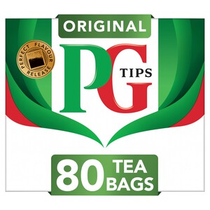 PG Tips Original 80 Tea Bags - Morrisons Online Groceries & Offers