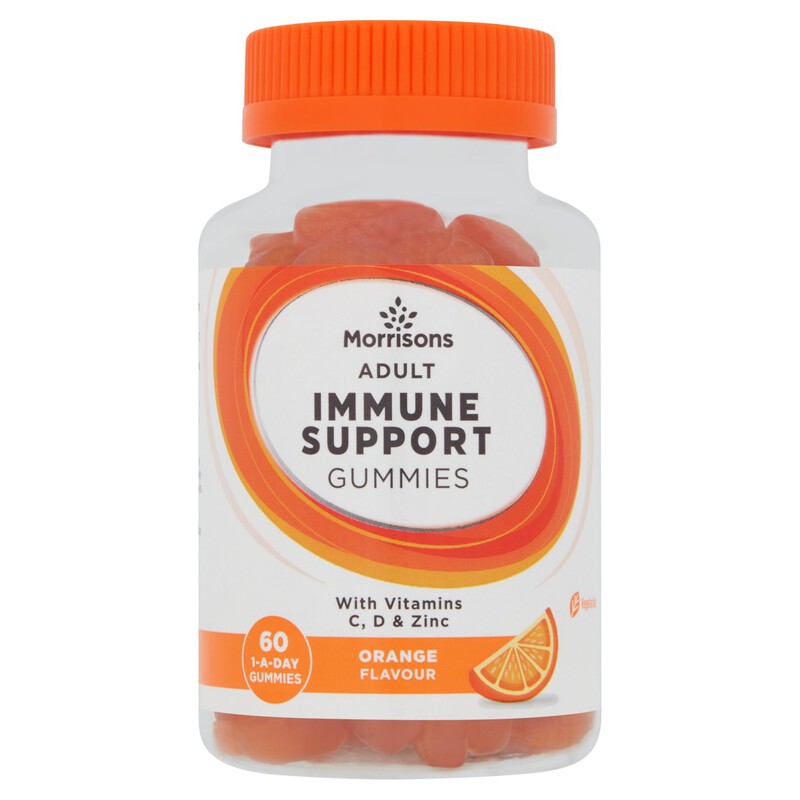 Morrisons Adult Vitamin C Immune Gummies Orange - Morrisons Online ...