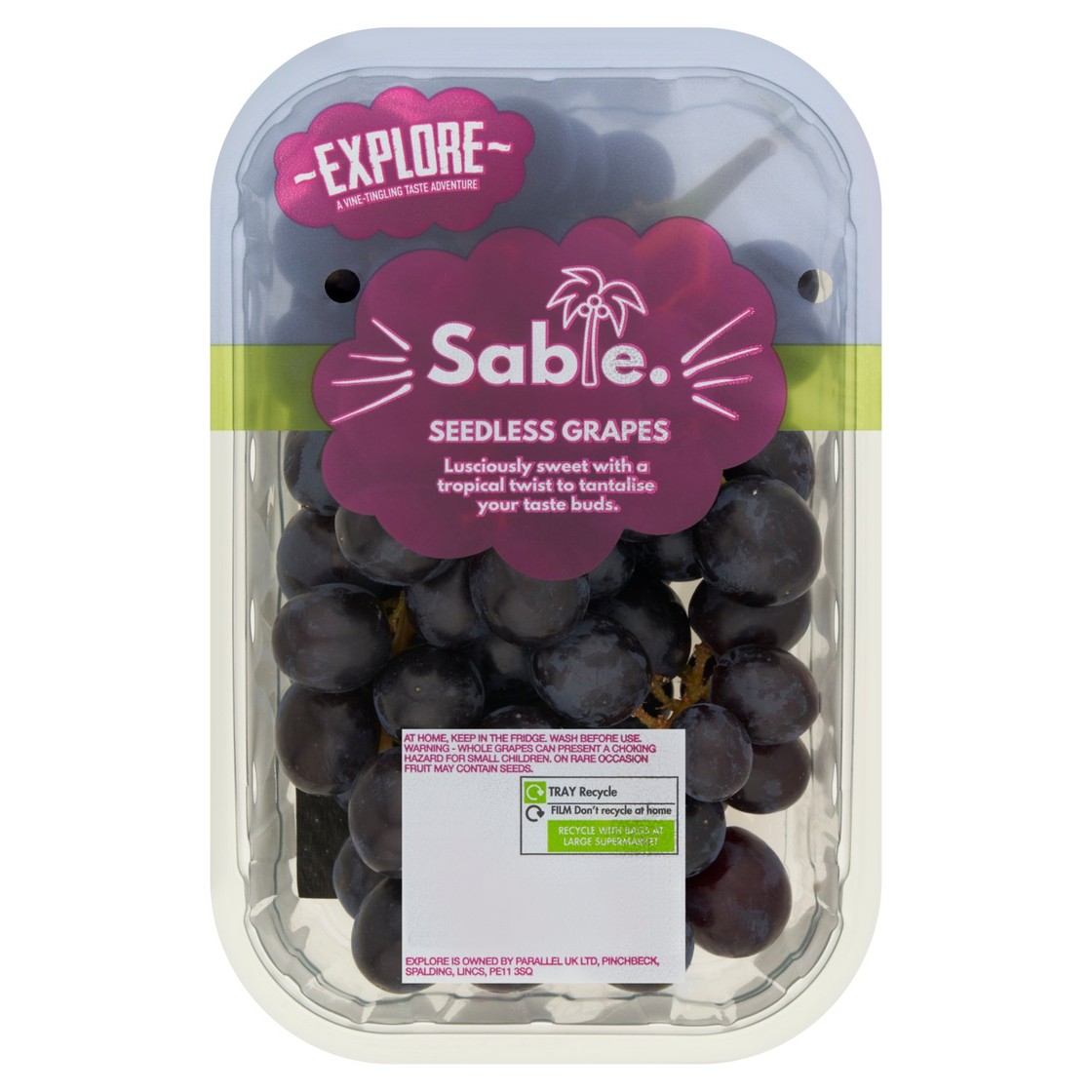 Explore Sable Seedless Grapes - Morrisons Online Groceries & Offers