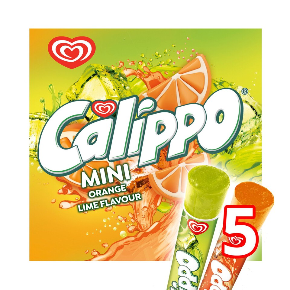 Calippo Mini Orange & Lime Ice Lollies - Morrisons Online Groceries ...