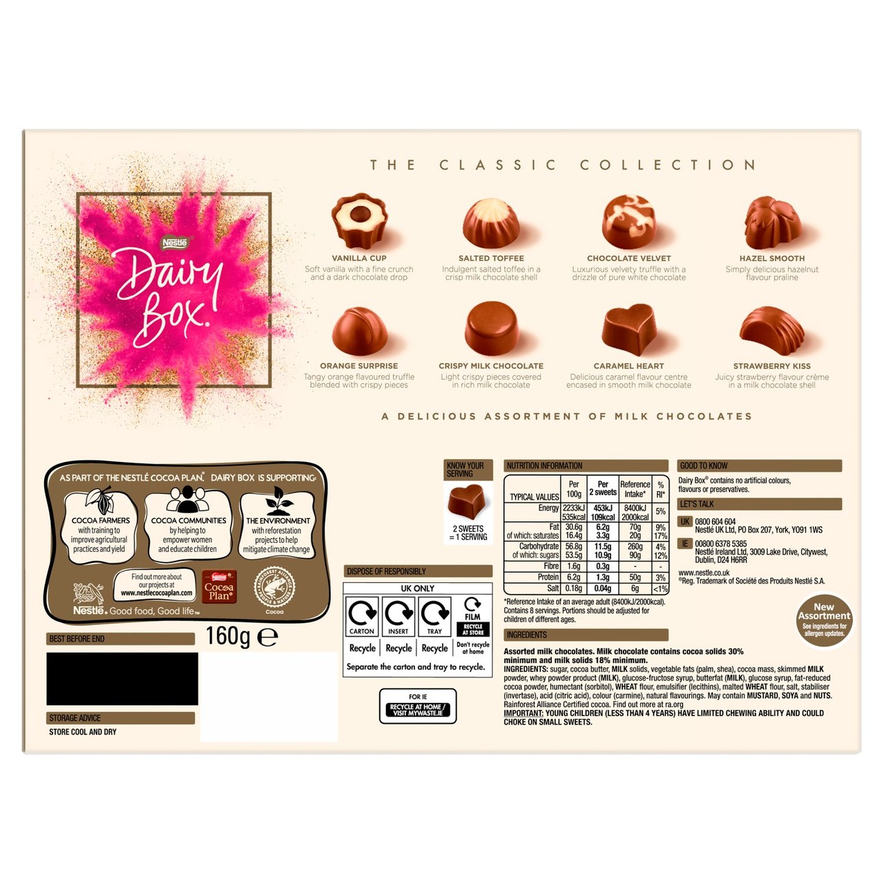 Dairy Box Milk Chocolate Box - Morrisons Online Groceries & Offers