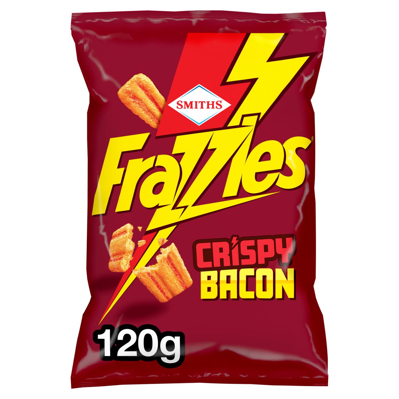 Smiths Frazzles Crispy Bacon Sharing Snacks Crisps - Morrisons Online ...